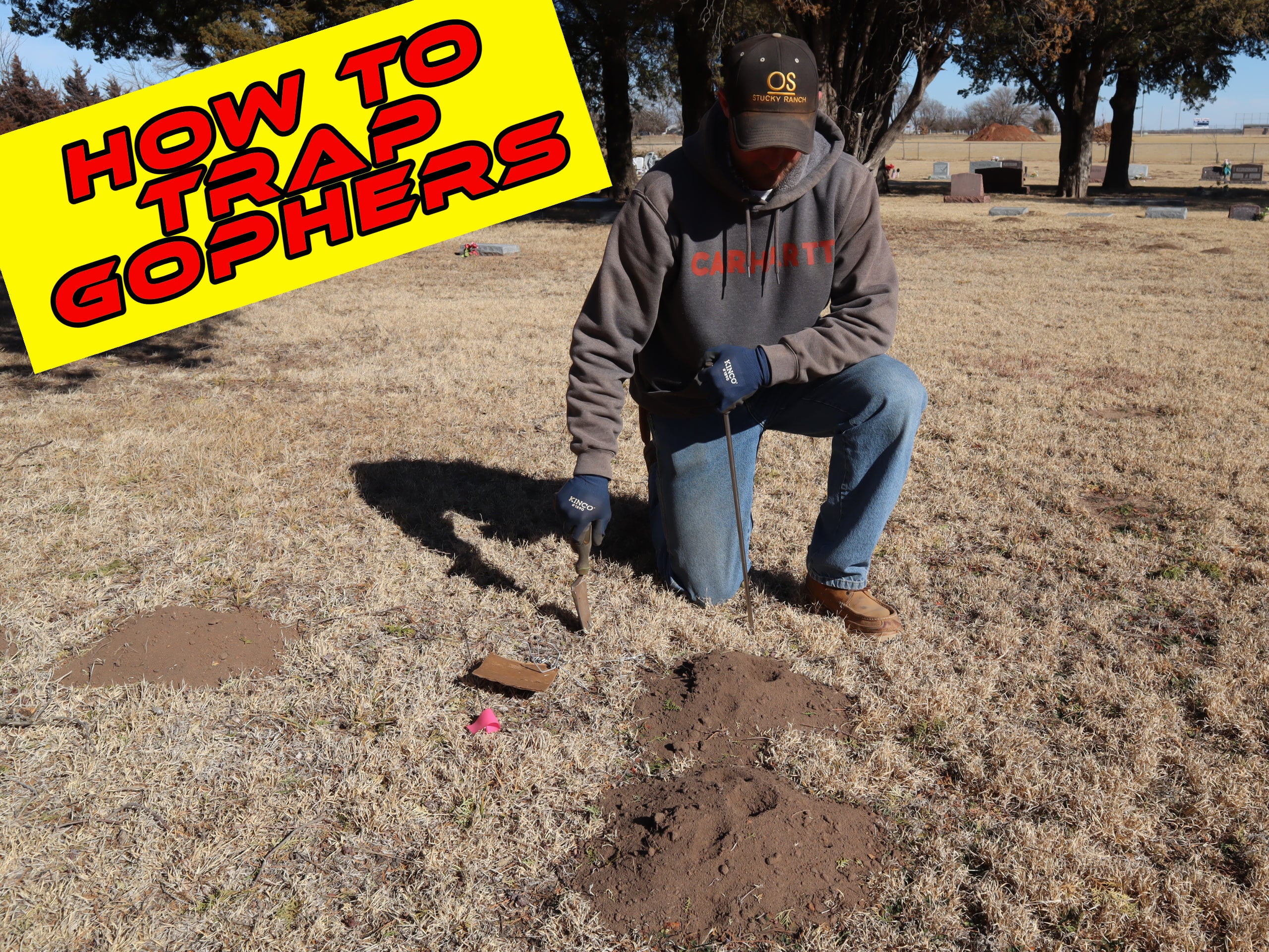Gopher Trapping Video Training Series | Learn Professional Techniques ...